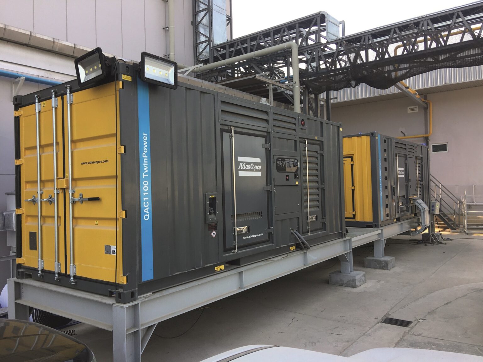 QAC 1100 TwinPower generators application