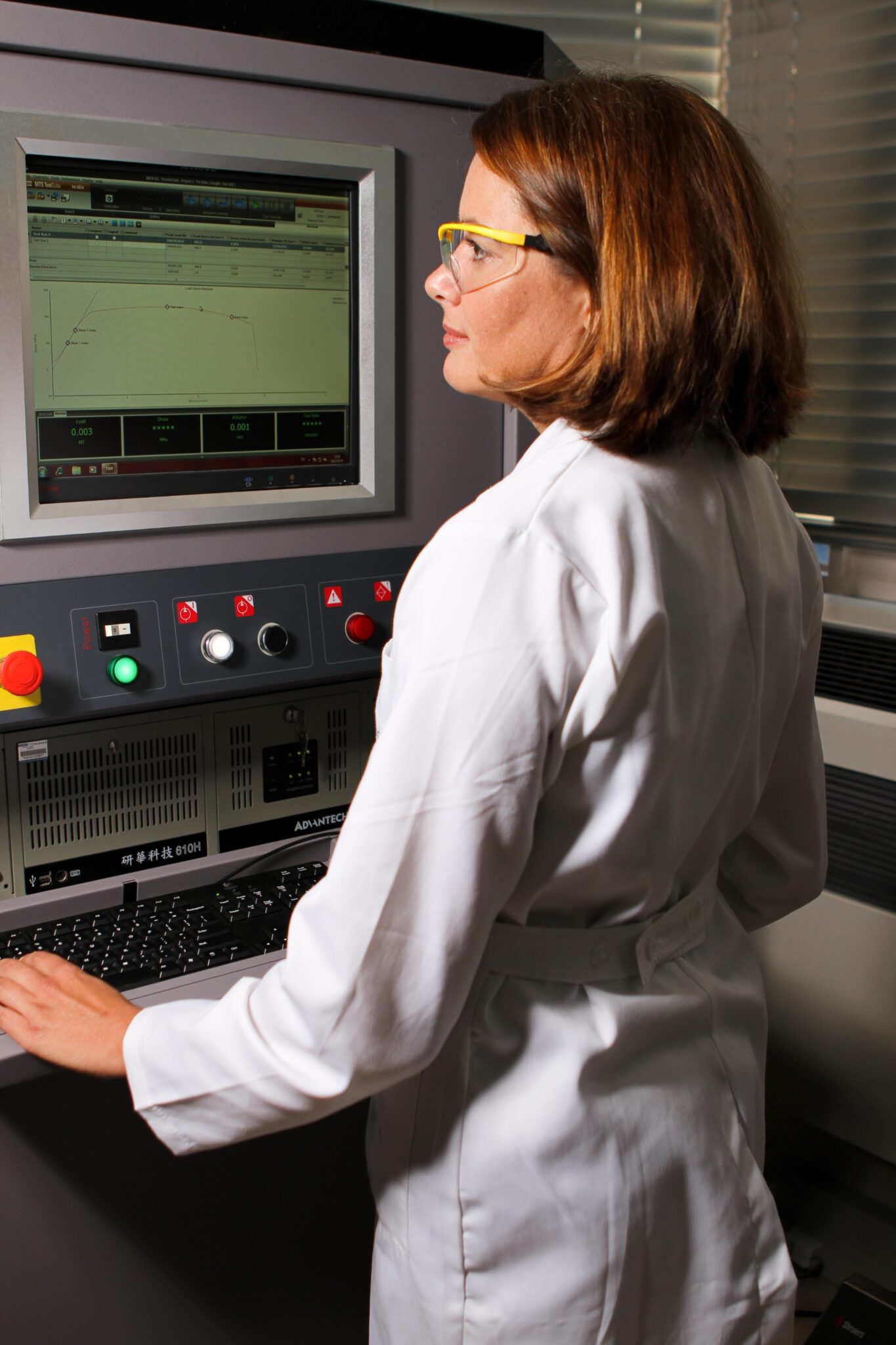 Dr Janet Cotton of local forensic metallurgy company One Eighty Degrees