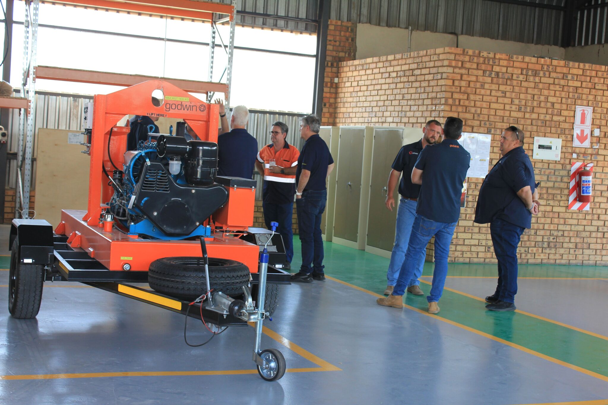 The significant installed base of Godwin diesel-driven pumps and ...