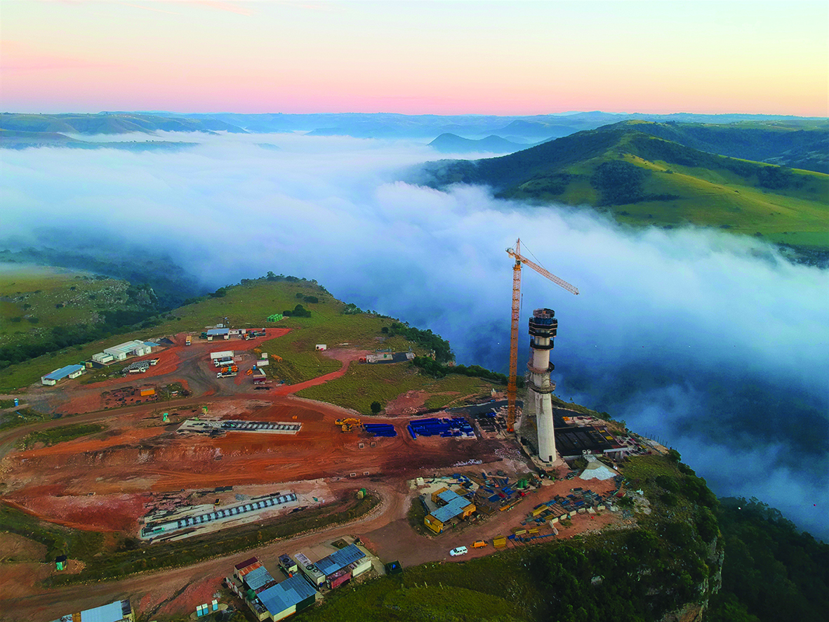 Concor’s construction of the Msikaba Bridge in the Eastern Cape is well ...