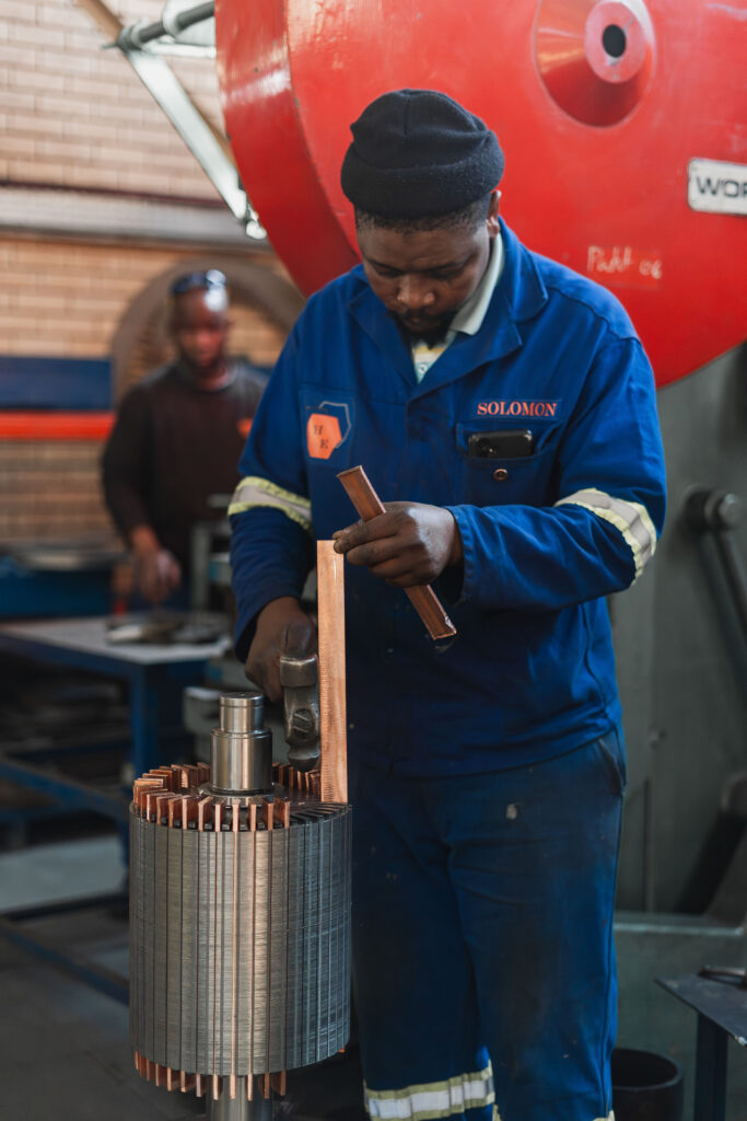 The manufacturing process is supported by proprietary design software developed in collaboration ...