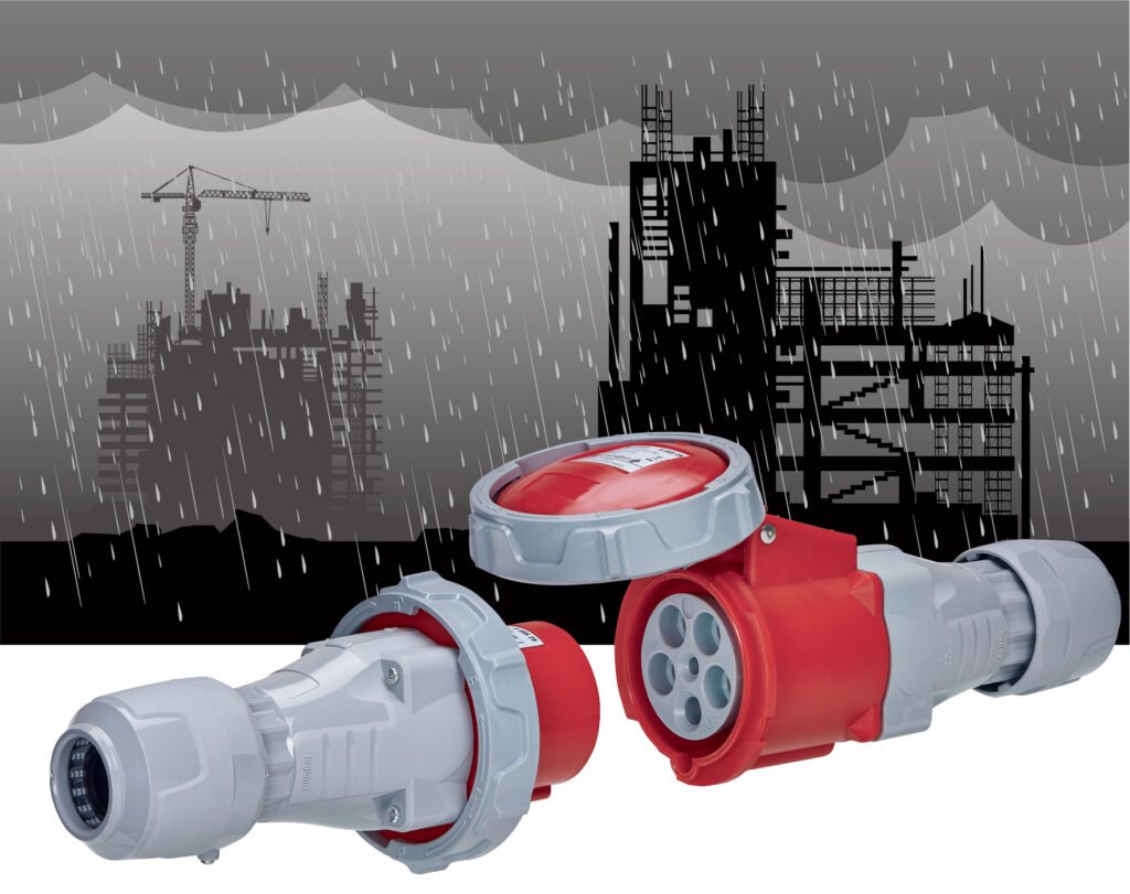 Plugs and sockets deliver safe power in demanding environments