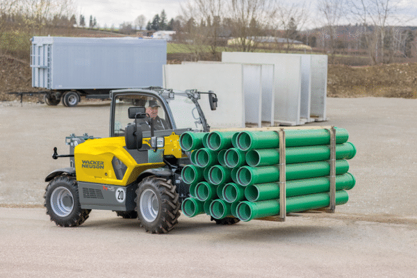 Wacker Neuson telehandlers flex their muscle with powerful strong-arm ...