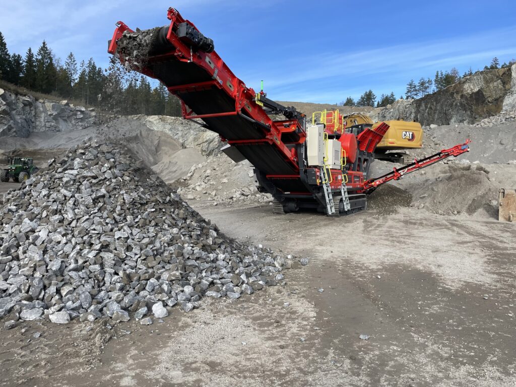 “This first Sandvik UJ443E mobile crushing plant is just the beginning ...
